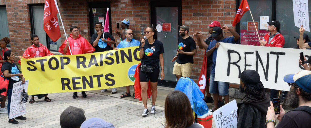 Toronto tenants strike against above guideline rent increases - People ...